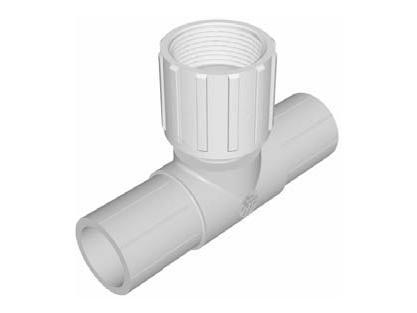 Furon® FlareGrip® II Fittings - Branch Tee Female Flare (FuseBondTM ...