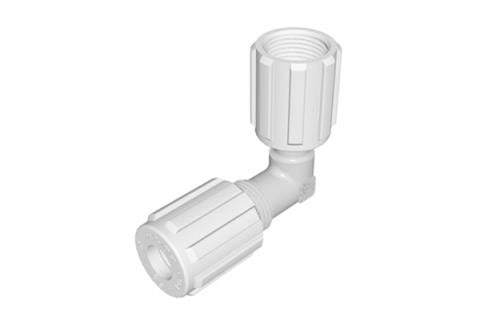 Furon® FlareGrip® II Fittings - Union Elbow Female Flare | Saint-Gobain